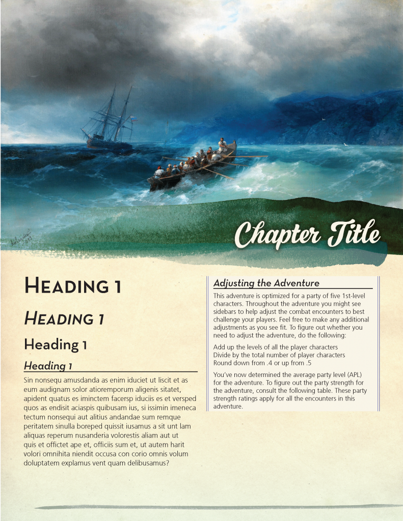 Unannounced RPG Project – Whipstache Designs